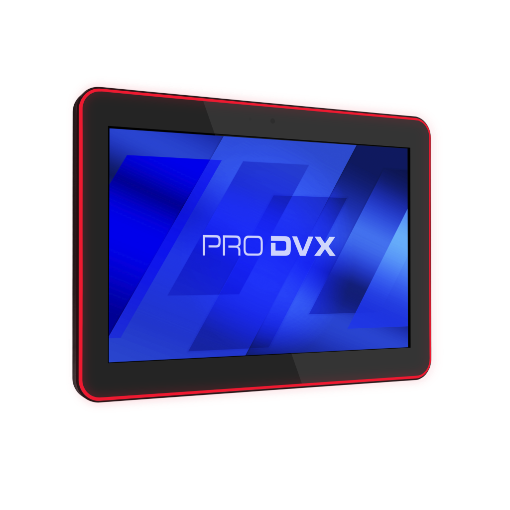 PRODVX Türschild e-Sign 10,1"/ Surround LED/ Windows IoT/ 24/7 PoE+ IPPC-10SLB-R24es